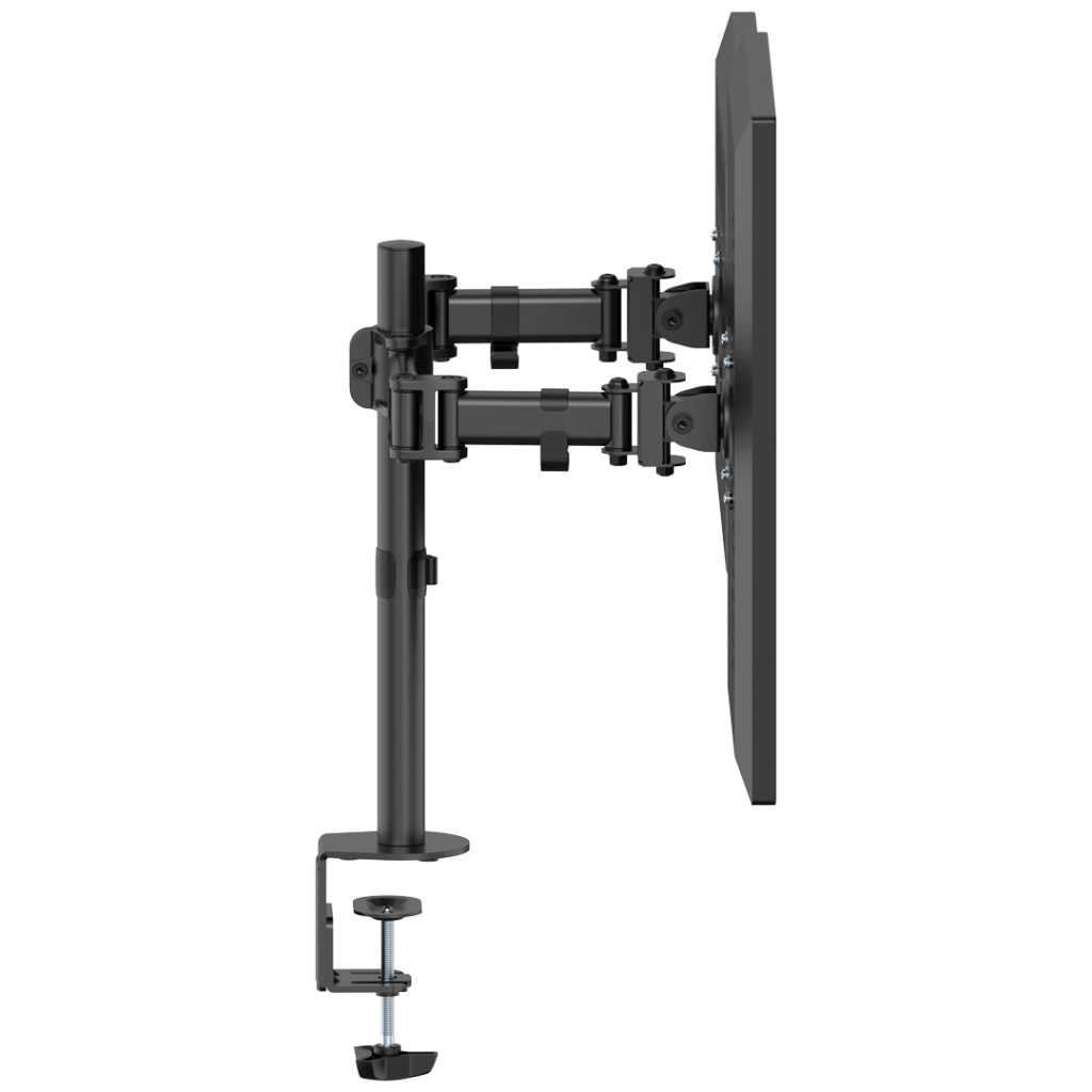 Ultradesk SKELETON DOUBLE - Supporto per 2 monitor con impostazioni